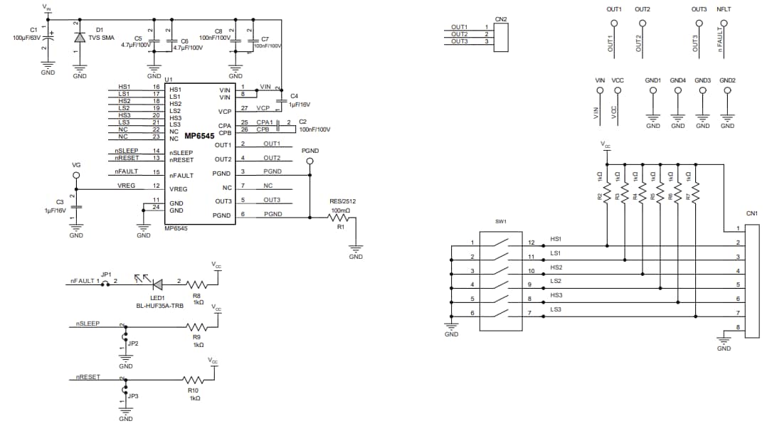 EV6545 Evaluation Boards - MPS | Mouser